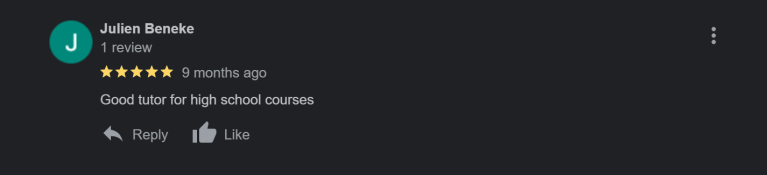 RM Tutoring – In-Home and Online Tutoring for Math, Sciences and More