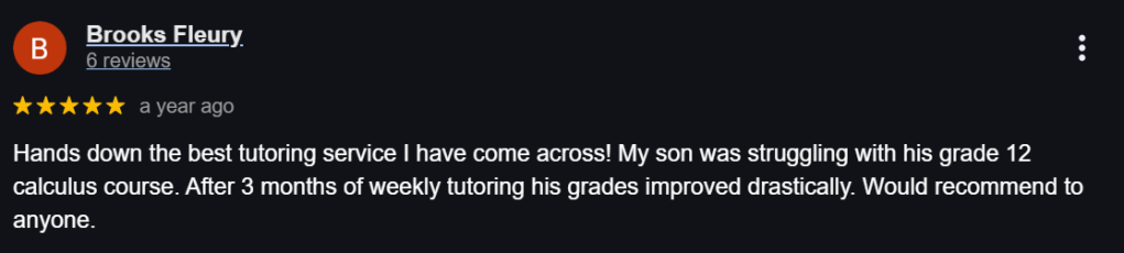 RM Tutoring – In-Home and Online Tutoring for Math, Sciences and More ...