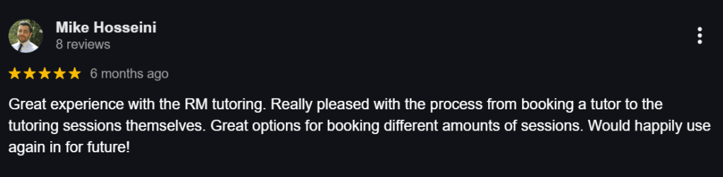 RM Tutoring – In-Home and Online Tutoring for Math, Sciences and More ...